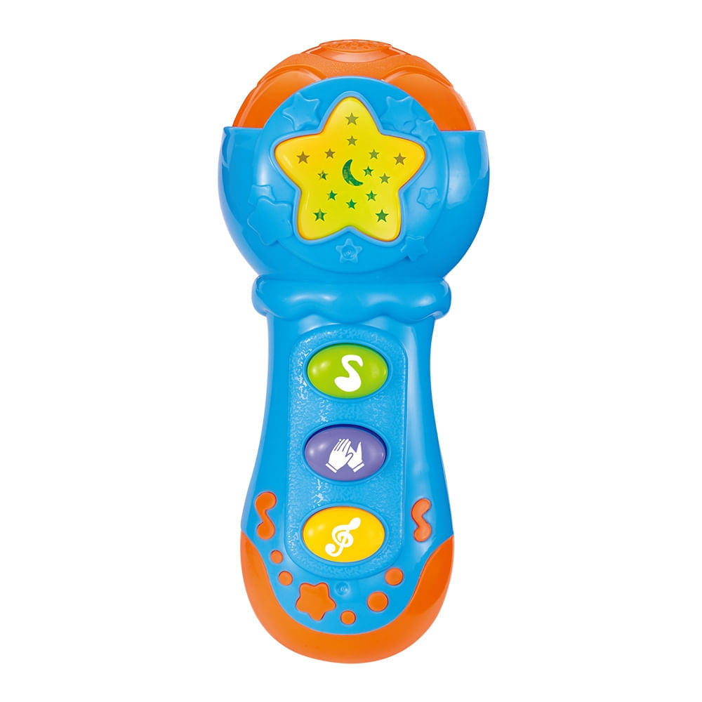 Microfone Infantil com Luz e Som Multikids Primeira Infância - BR2091 ...